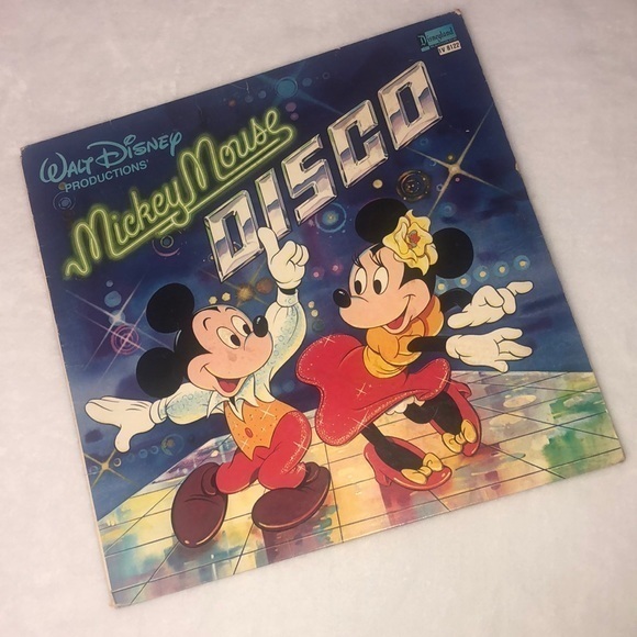 Disney | Media | Vintage Mickey Mouse Disco Album Lp Vinyl Record 97s ...